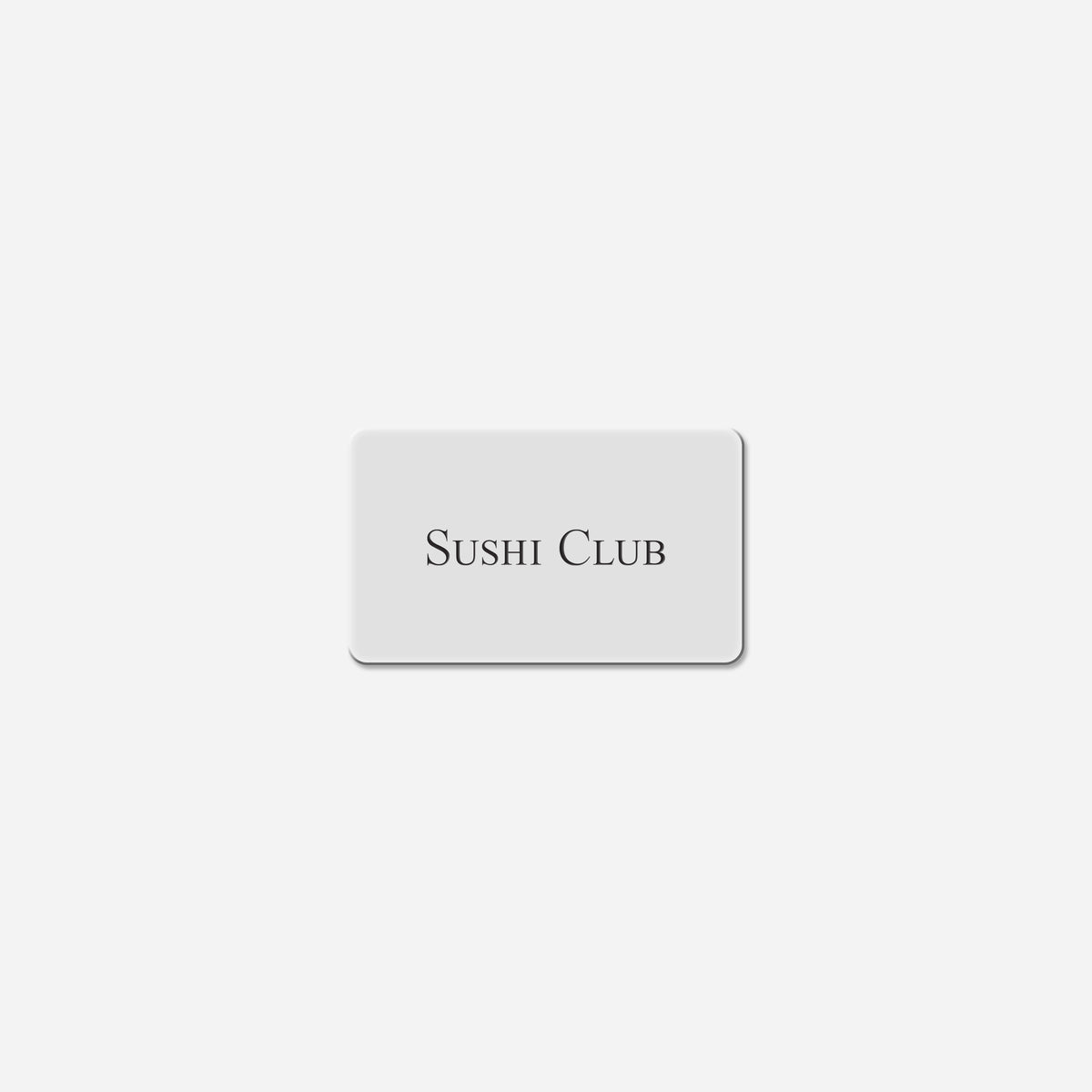 Sushi Club Digital Gift Card